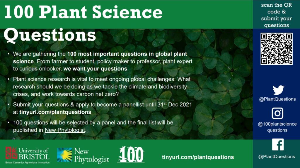 100 Plant Science Questions Connected